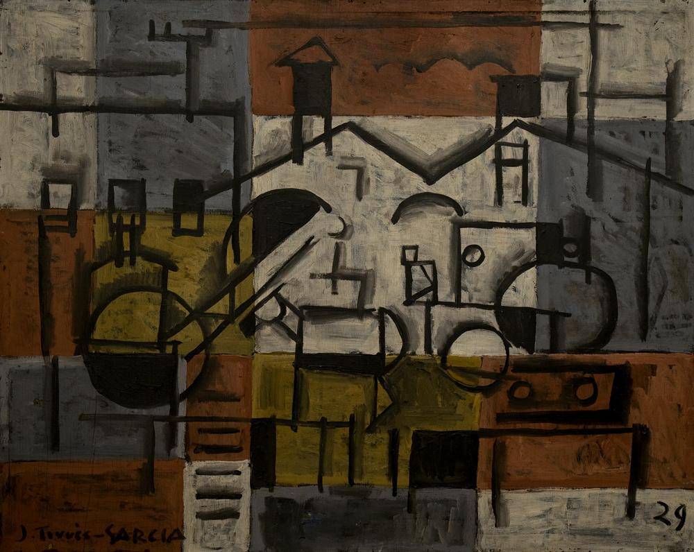 Artista: Joaquín Torres García - Museo Nacional de Artes Visuales