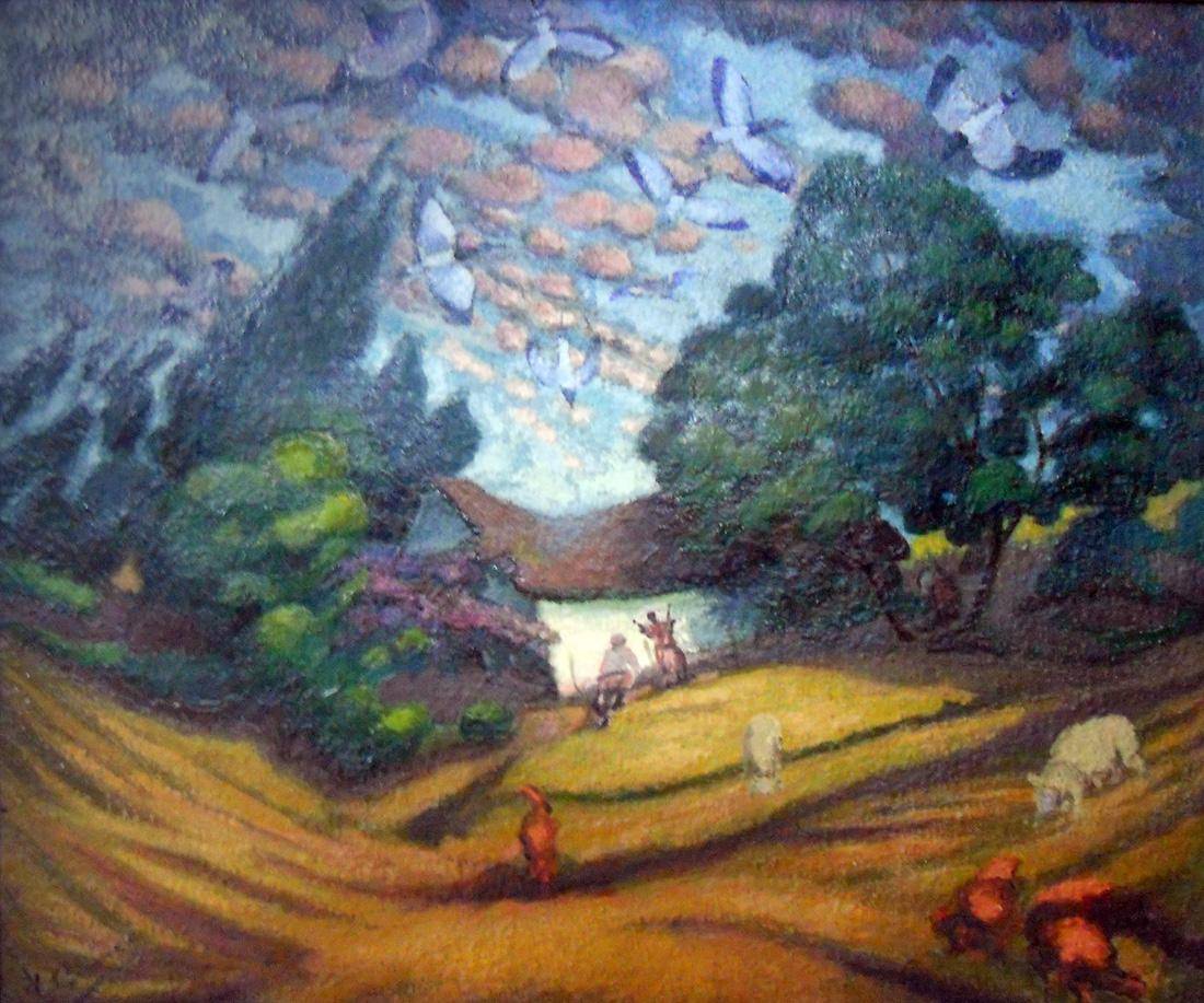 José Cuneo - La pintura y el más allá - Museo Nacional de Artes Visuales