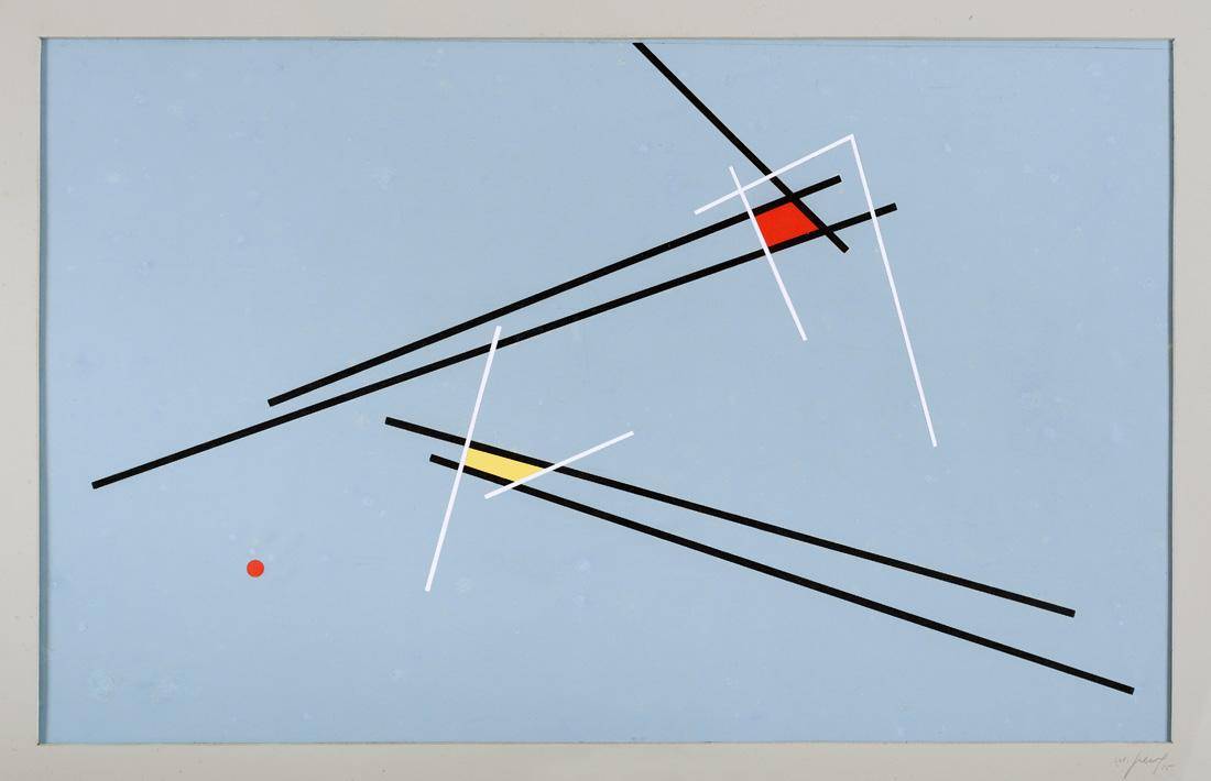 Obra: Composición - Museo Nacional de Artes Visuales